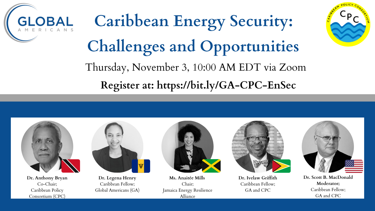 Caribbean Energy Security: Challenges and Opportunities – Caribbean ...